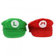 Boina Temático Mario Bros e Luigi | Shopee Brasil
