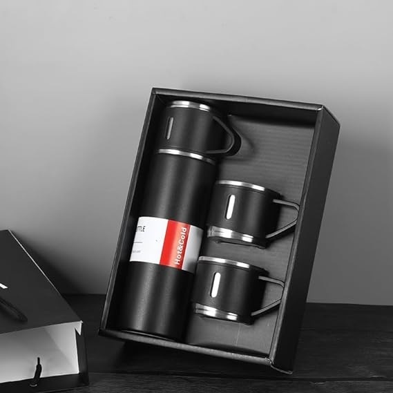 KIT GARRAFA TERMICA GOURMET INOX | Shopee Brasil