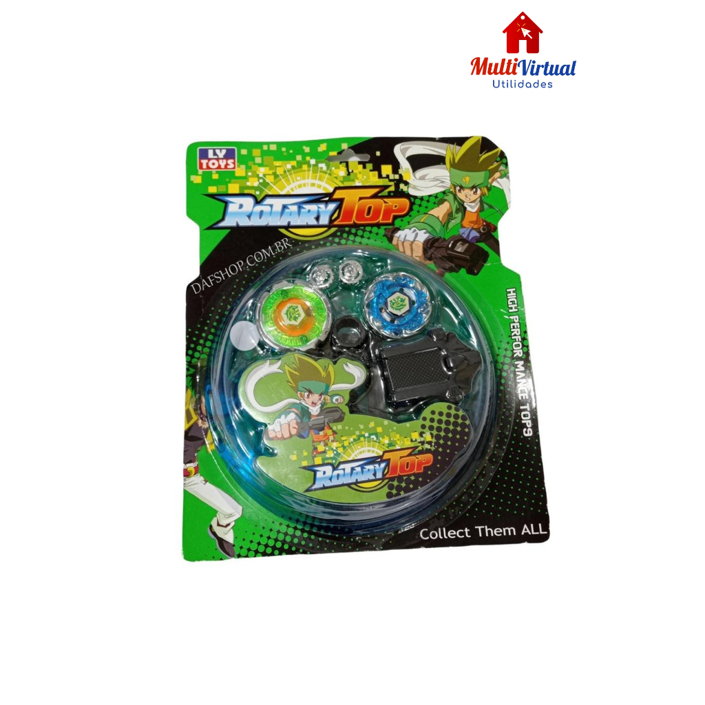 Kit Beyblade Arena de Batalha com 2 Beyblades Metal Fusion com Luz ...