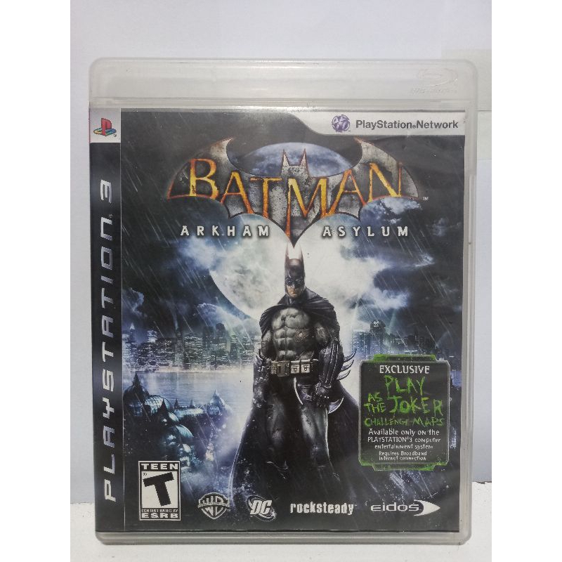 batman arkham asylum ps3 mídia física | Shopee Brasil