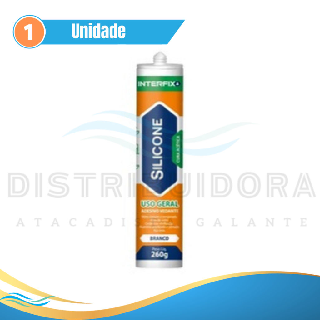 Adesivo Cola Silicone Incolor Branco e Preto 260gr E 50gr Cibra ...