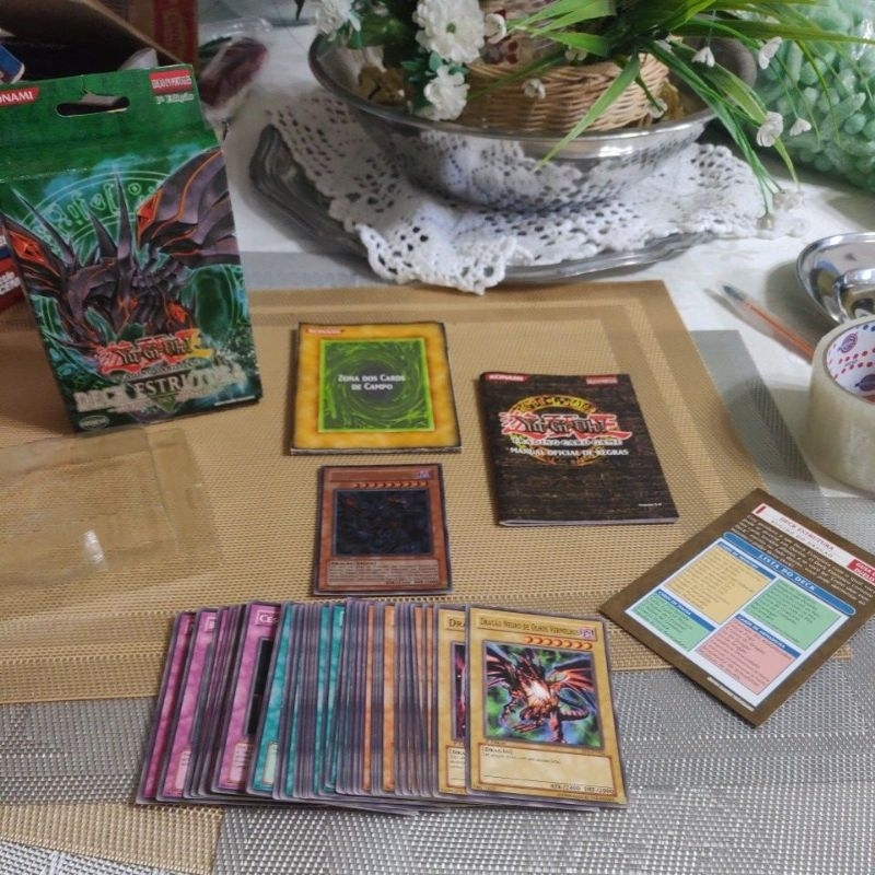 Cards Yu-Gi-Oh TCG Deck Dragão Estrutura Rugido do Dragão SD1-PT em ...