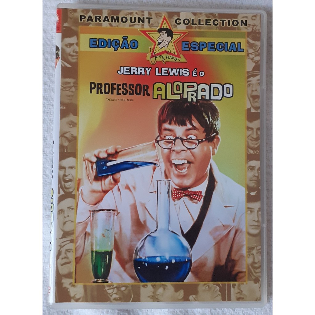 DVD O Professor Aloprado (Jerry Lewis - 1963) | Shopee Brasil