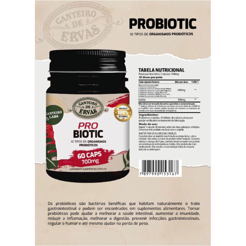 Pro Biotic | Shopee Brasil