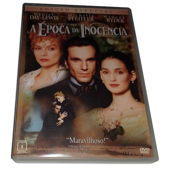 Dvd A Época Da Inocência (original E Semi-novo) - De Coleção | Shopee ...