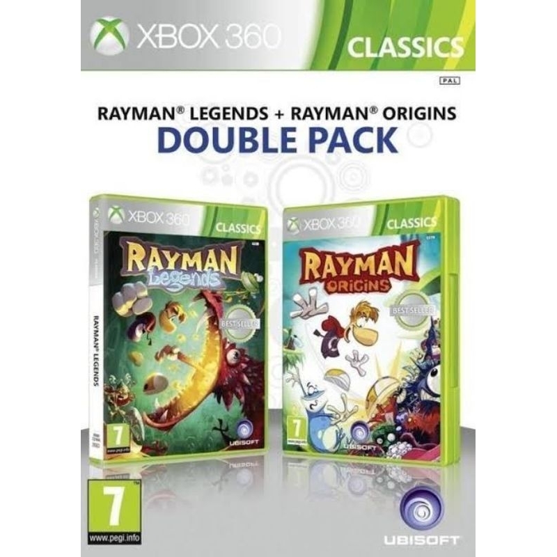 KIT RAYMAN ORIGINS + RAYMAN LEGENDS XBOX 360 | Shopee Brasil