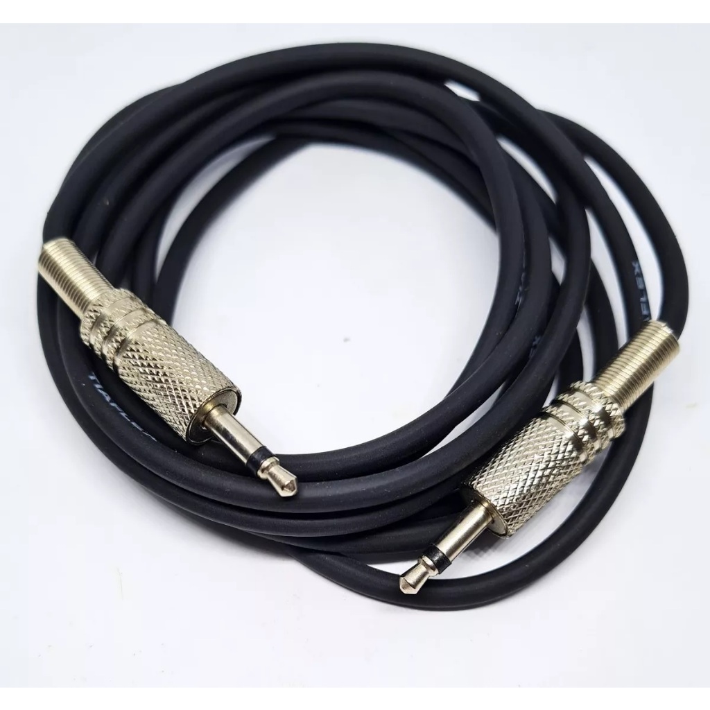 Cabo P2 X P2 Mono - Mono - Módulos E Synths - Ts/ts - 2m | Shopee Brasil