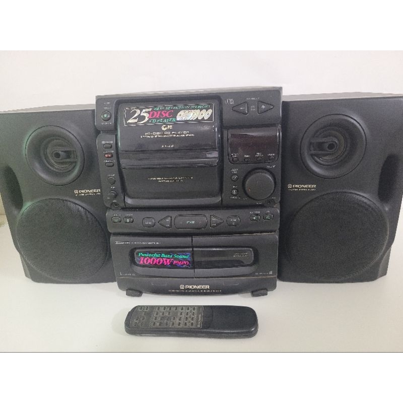 Mini system Pioneer XR P260F | Shopee Brasil