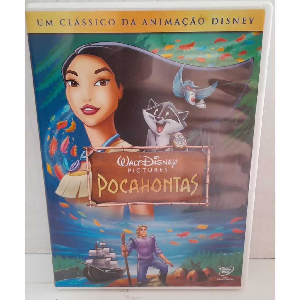 DVD DISNEY - POCAHONTAS - DUBLADO | Shopee Brasil