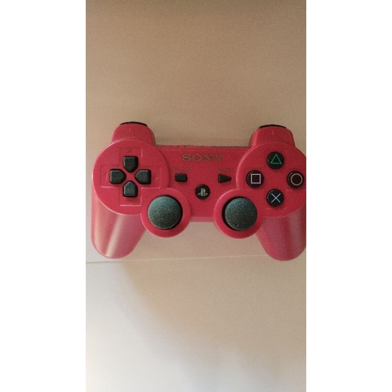 Controle PS3 Original sixaxis Red | Shopee Brasil