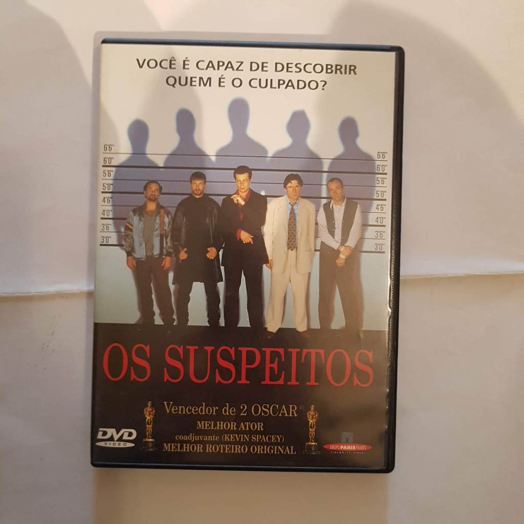 Os suspeitos - DVD original | Shopee Brasil