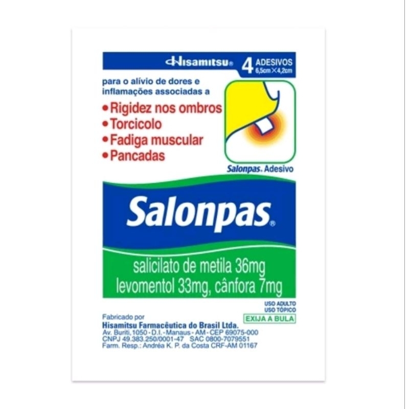 kit 40 salompas com 4 unidades cada - Faz a Boa!
