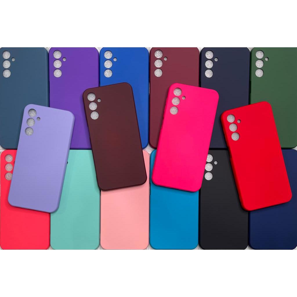 Kit Protetora Capa Capinha A24 4G Samsung Silicone Aveludado | Shopee Brasil