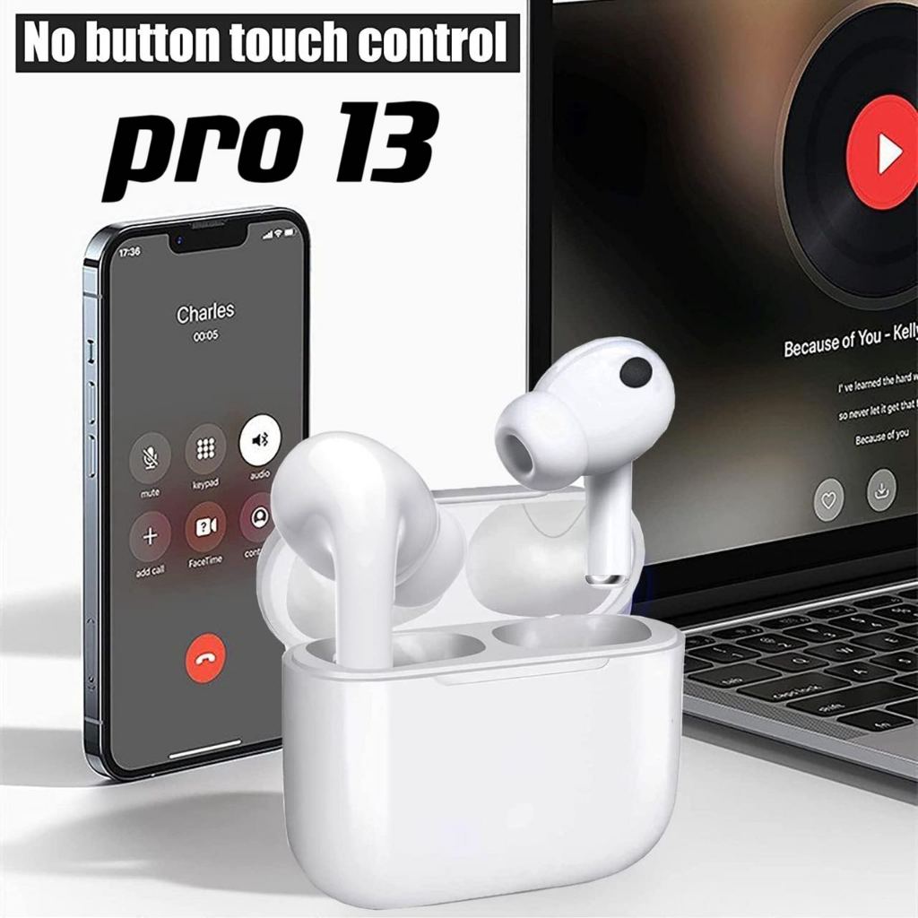 Fone De Ouvido Sem Fio Com Microfone i13 Inpods 13 Pro Bluetooth 5.0 ...