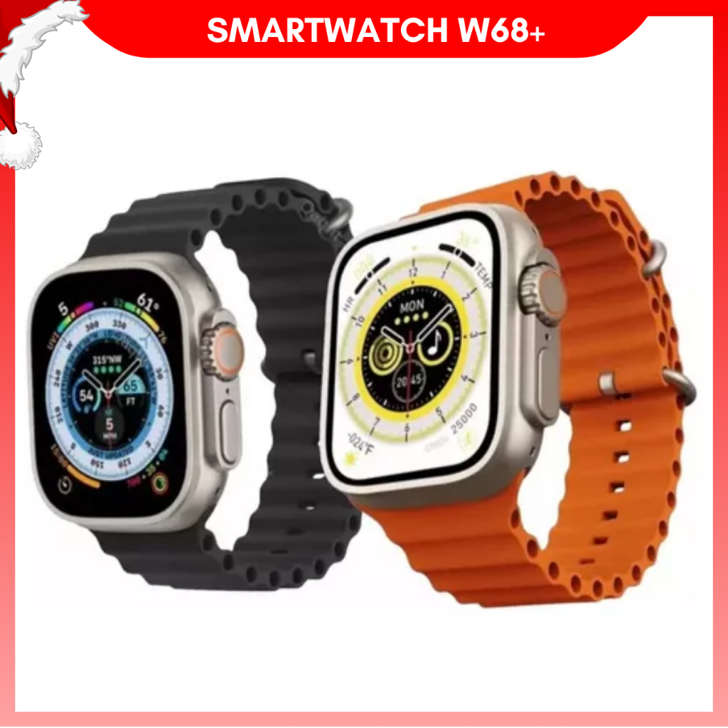 Relógio Smartwatch Inteligente W68+ Microwear Bluetooth | Shopee Brasil