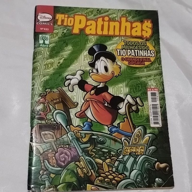 HQ Tio patinhas - Todos os milhões do Tio patinhas. | Shopee Brasil