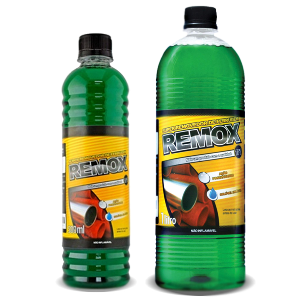 Removedor Ferrugem Profissional Remox Tf7 500ml 1 Litro | Shopee Brasil