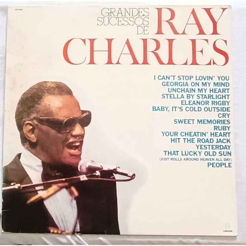 Lp Ray Charles Grandes Sucessos De Ray Charles Vg+ | Shopee Brasil