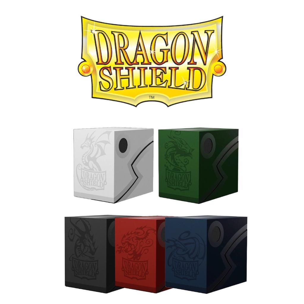 DeckBox Dragon Shield Double Shell Revised 150+ cartas Magic Pokemon ...