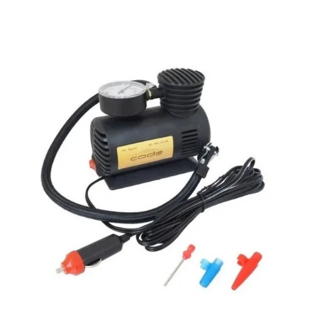 Mini Compressor De Ar Automotivo 12v 300 Psi Para Encher Pneu, Bola Bike Bicicleta - Techone ...