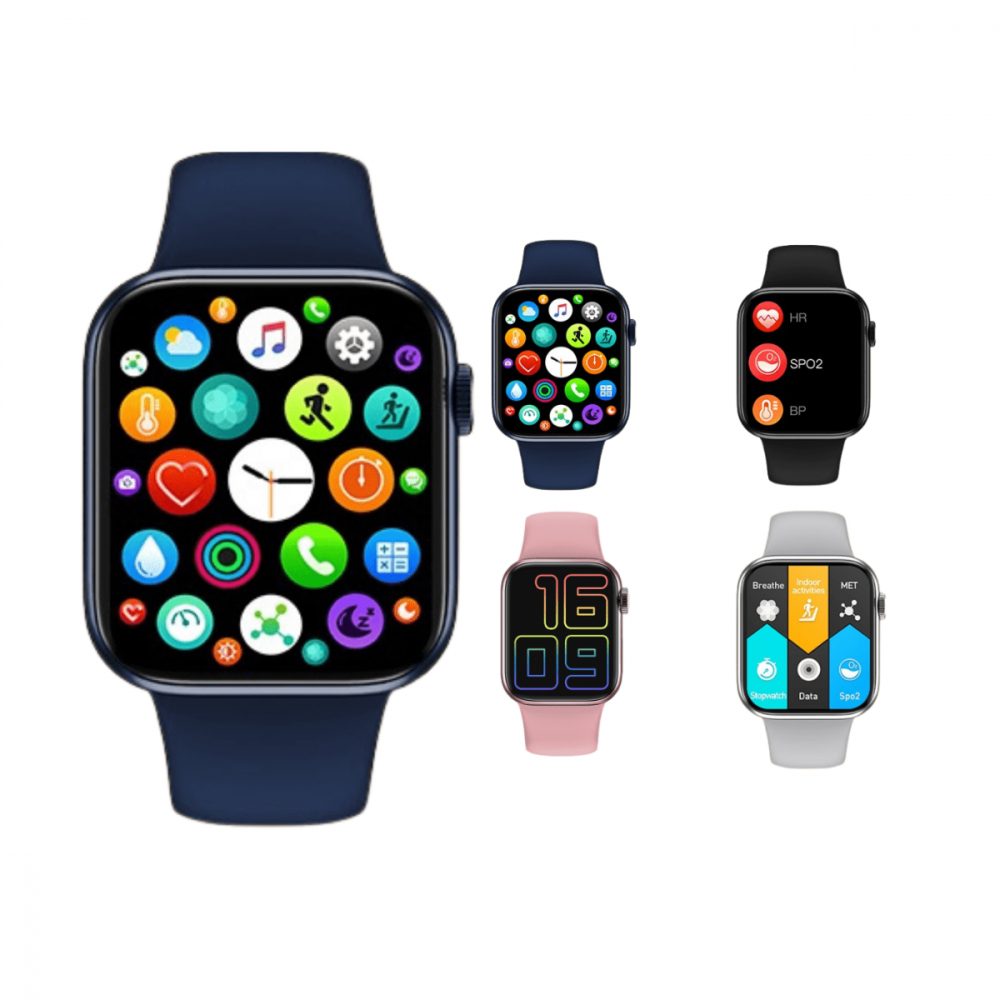 relógio Smartwatch inteligente masculino e feminino com duas pulseiras ...