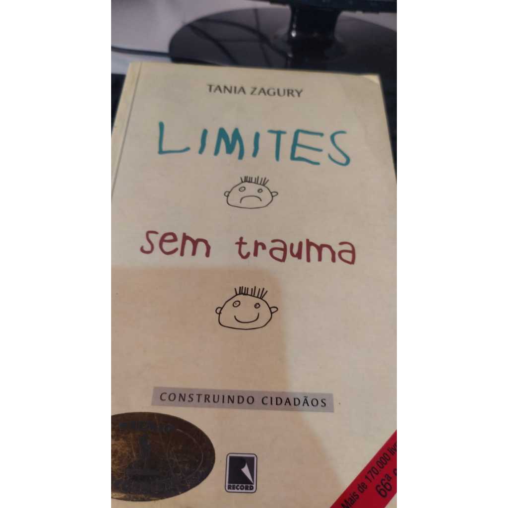 livro LIMITES SEM TRAUMA | Shopee Brasil