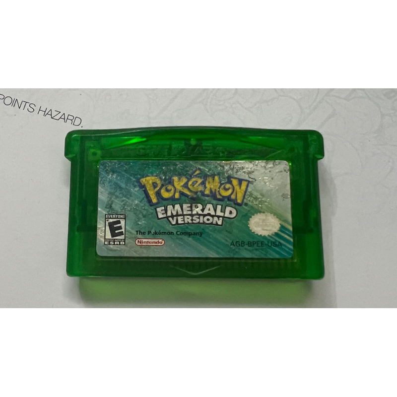 Pokémon Emerald Original - Game Boy Advance - Escorrega o Preço
