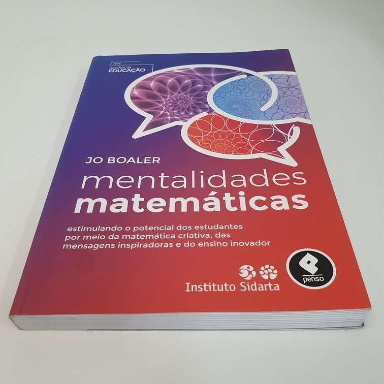 Livro Mentalidades Matemáticas - Jo Boaler - V988 | Shopee Brasil