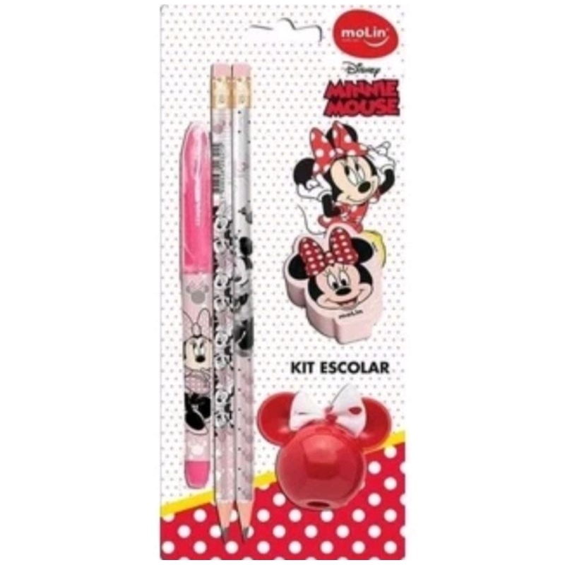 kit escolar Minnie Mouse | Shopee Brasil