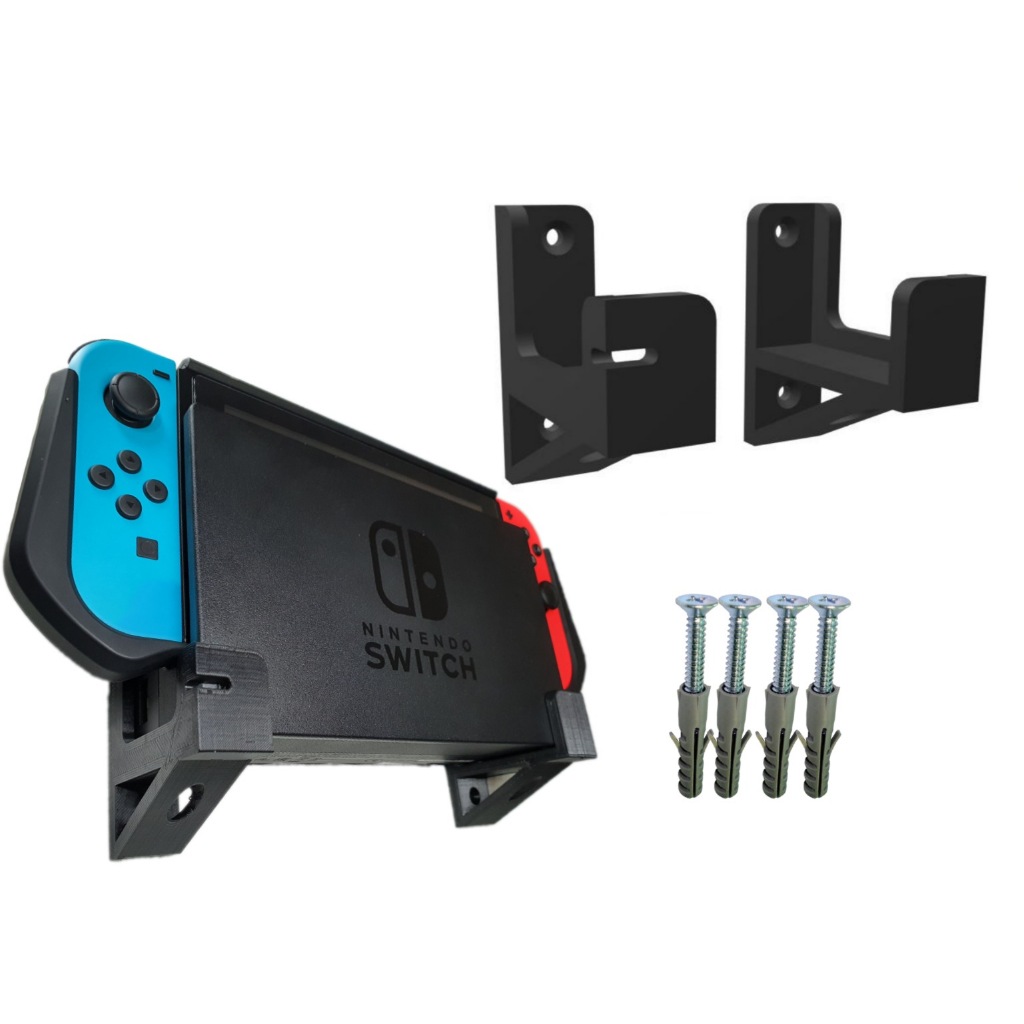 Suporte De Parede E Painel Para Dock Do Nintendo Switch | Shopee Brasil