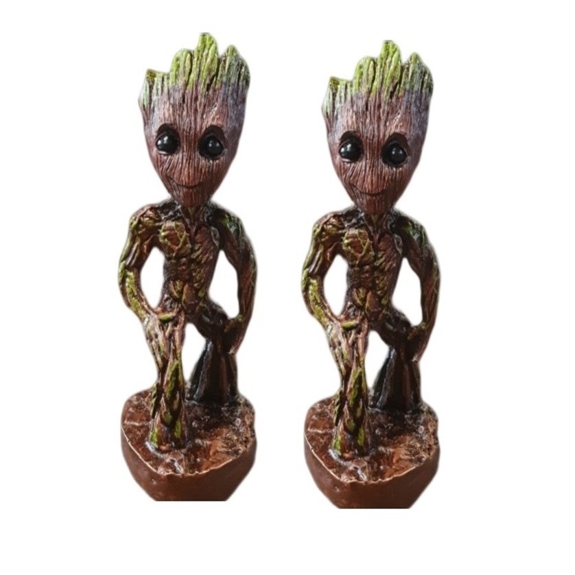 Vaso Para Decorar Baby Groot Body 2 un Para Plantas e Flores Suculentas ...