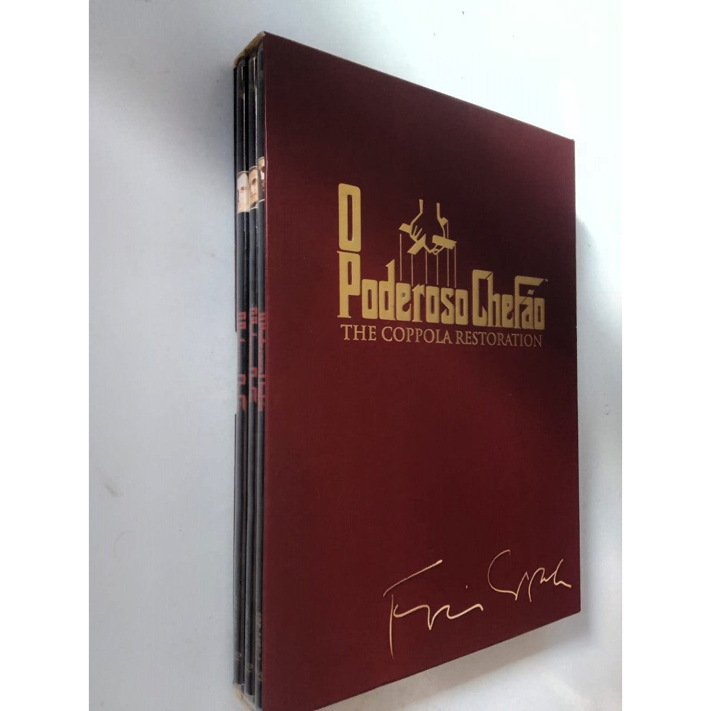 Box Triologia O Poderoso Chefão - The Coppola Restoration | Shopee Brasil