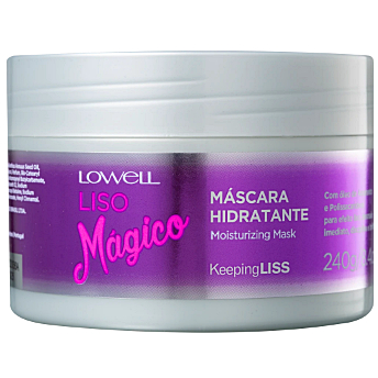 Máscara Hidratante Lowell Liso Mágico 240g | Shopee Brasil