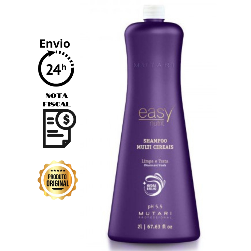 Shampoo Multi Cereais Mutari 2L | Shopee Brasil
