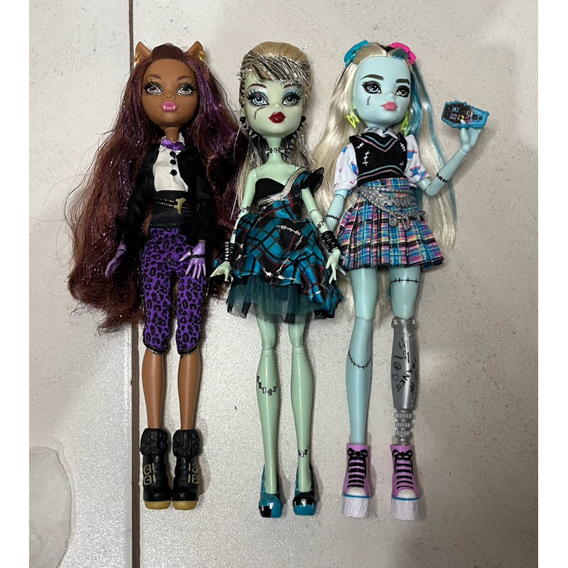 Monster High, Frankie G3, Sweet 1600 e Clawdeen Sweet 1600 | Shopee Brasil