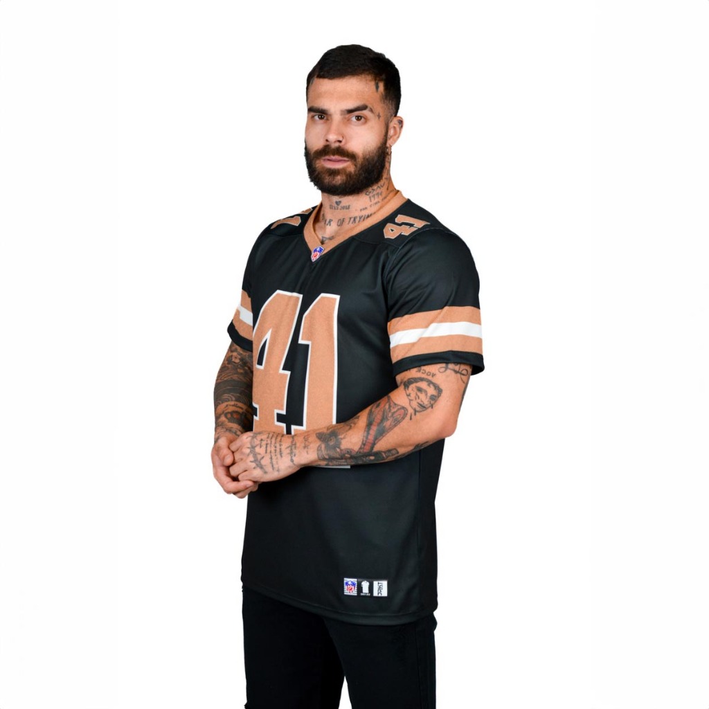 Camiseta Futebol Americano New Orleans JRKT Sports Ultra Dry | Shopee ...