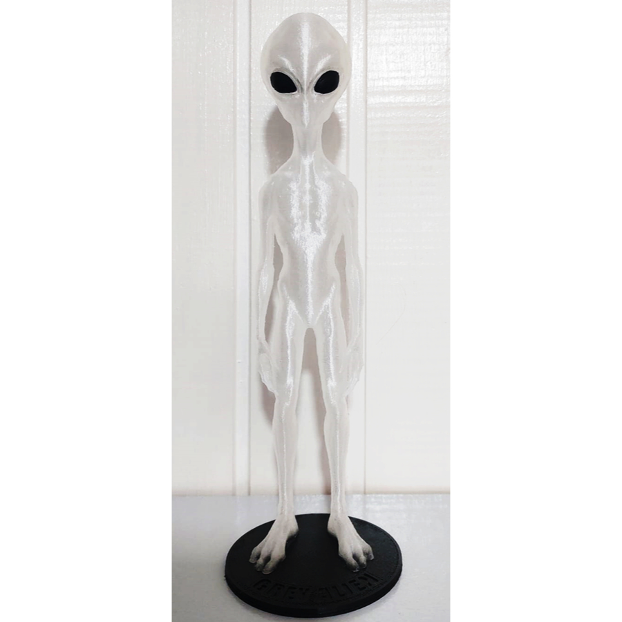 Et, Alien, Alienígena, Extraterrestre, Greys, Realistico, Baseado em Relatos, Boneco Decorativo ...