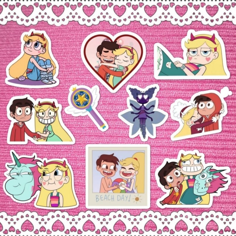 kit stickers adesivos star vs as forças do mal star vs the forces of ...