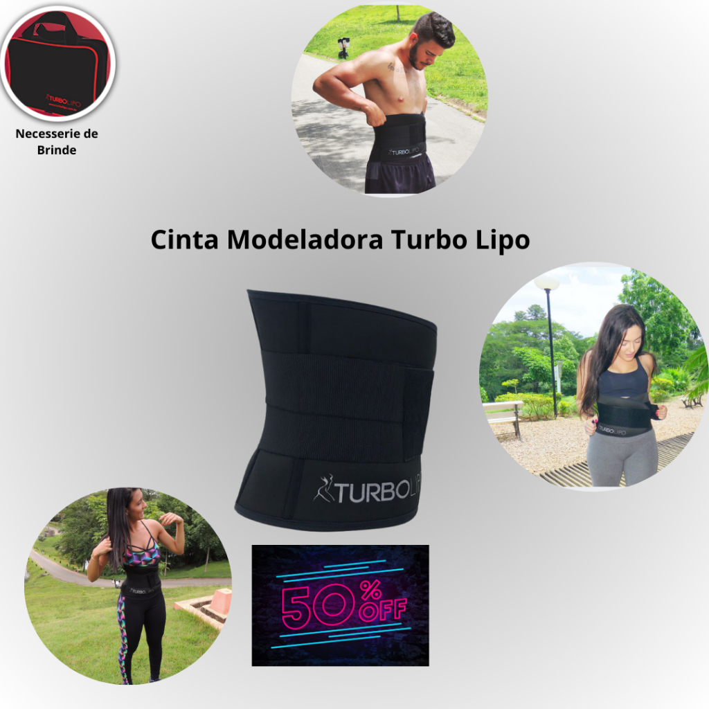 Cinta Modeladora Turbo Lipo | Shopee Brasil