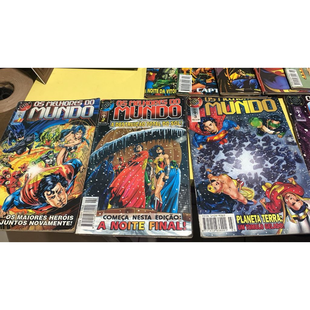 Gibis / Hqs / Quadrinhos / Os Melhores do Mundo DC | Shopee Brasil
