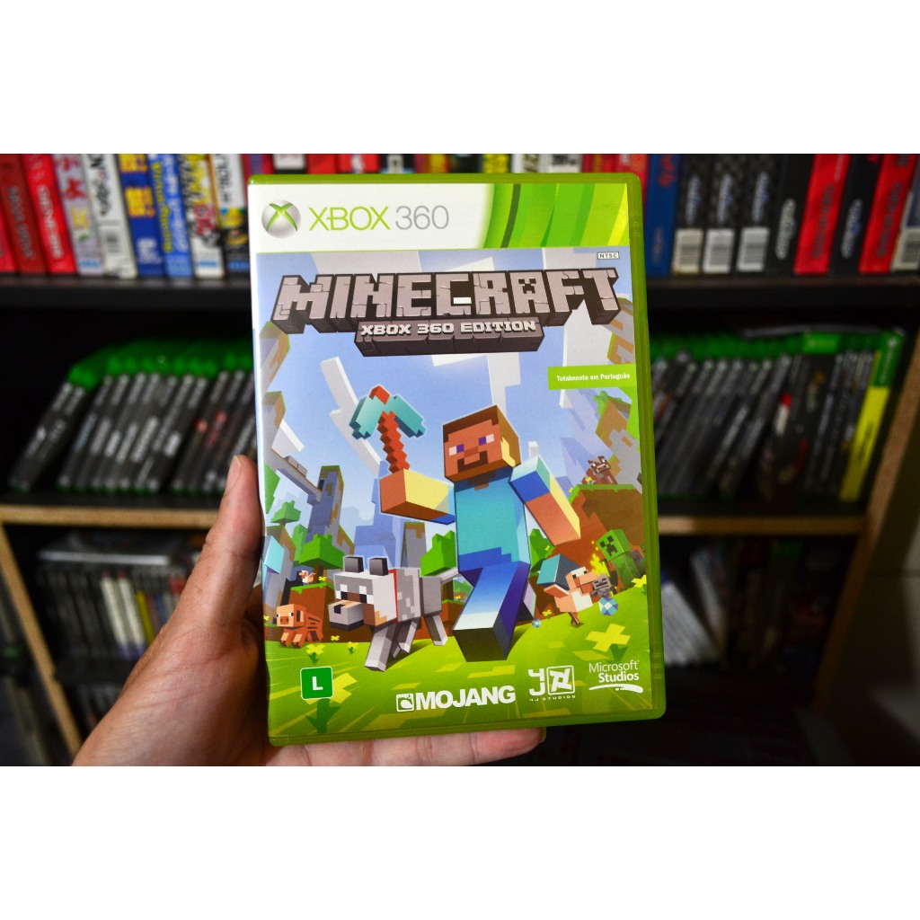 Minecraft Xbox 360 Original Mídia Física | Shopee Brasil