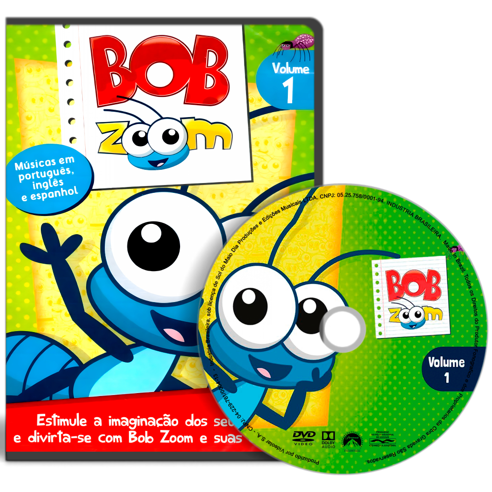 DVD - Bob Zoom 1 | Shopee Brasil