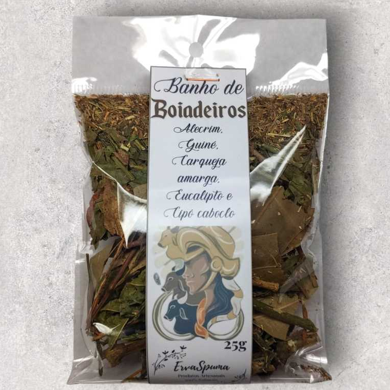 Banho de Ervas - Boiadeiros - Alecrim, Guiné, Cipó Caboclo, Eucalipto e ...