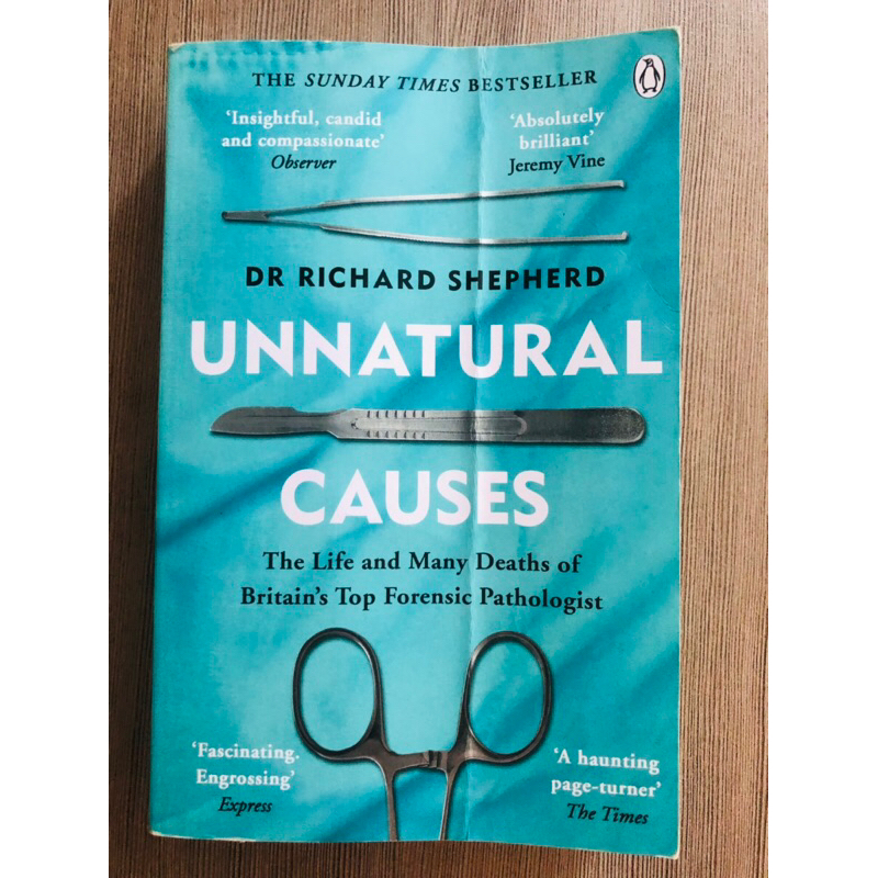 Livro: Unnatural Causes - Dr. Richard Shepherd | Shopee Brasil