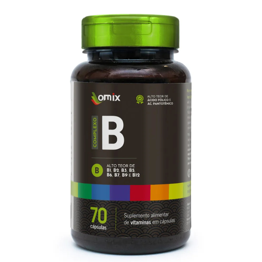 COMPLEXO B 70 CAPS OMIX | Shopee Brasil