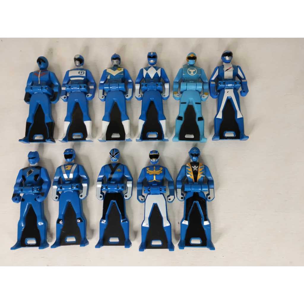 Super Sentai Gokaiger Ranger Key Azul | Shopee Brasil