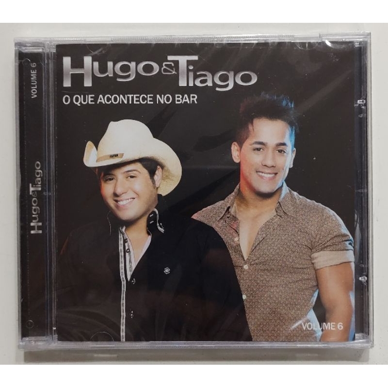 CD - HUGO & TIAGO VOL.6 - ( O QUE ACONTECE NO BAR ) | Shopee Brasil