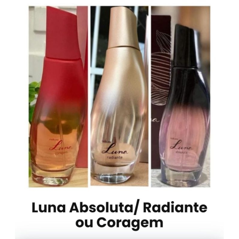 Luna Absoluto/Luna Radiante/Luna Coragem - Escolha o seu | Shopee Brasil