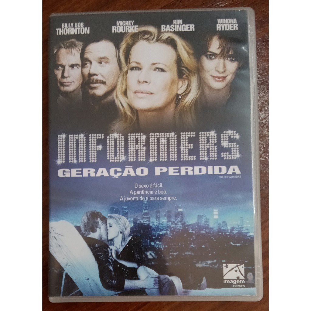 DVD Informers geração perdida original drama Kim Basinger cxc | Shopee ...