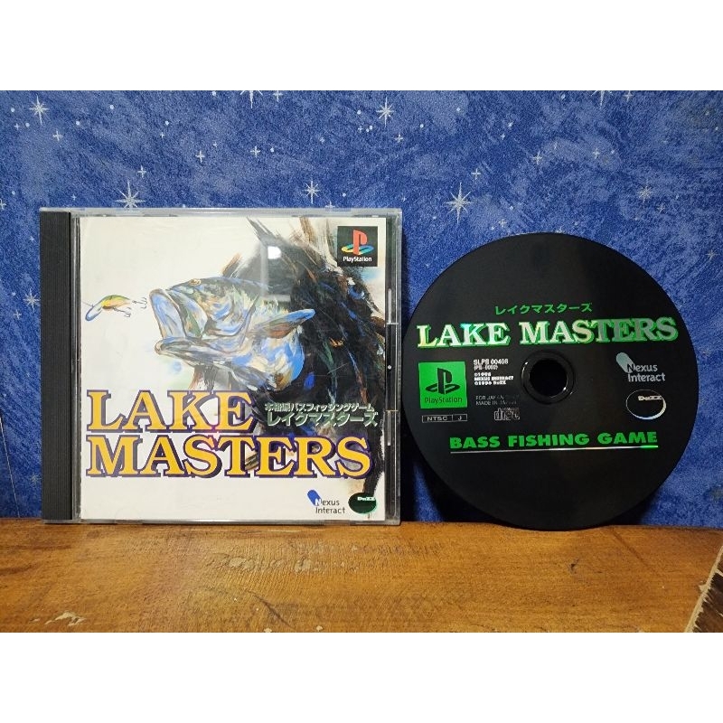 Jogo - Bass Fishing Game – Lake Masters - Sony Playstation PS1 | Shopee ...